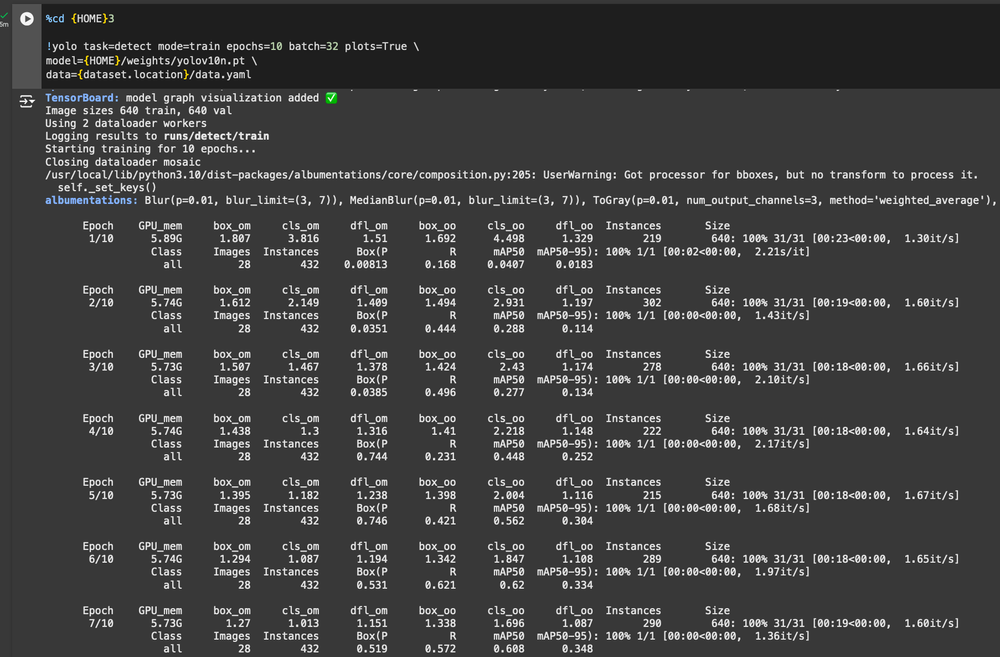 How to Train a YOLOv10 Model on a Custom Dataset