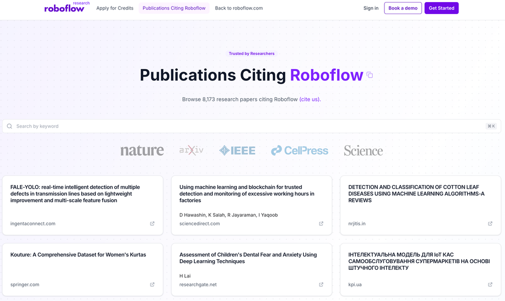 Roboflow Powers AI Progress with $1M+ in Research Support