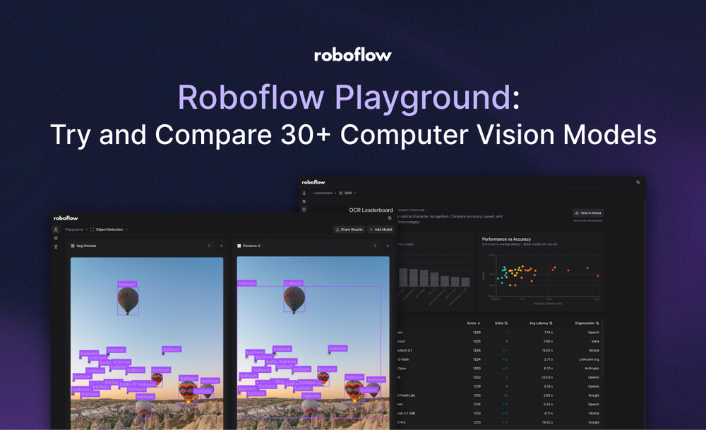 Roboflow Playground: Try and Compare 30+ Computer Vision Models