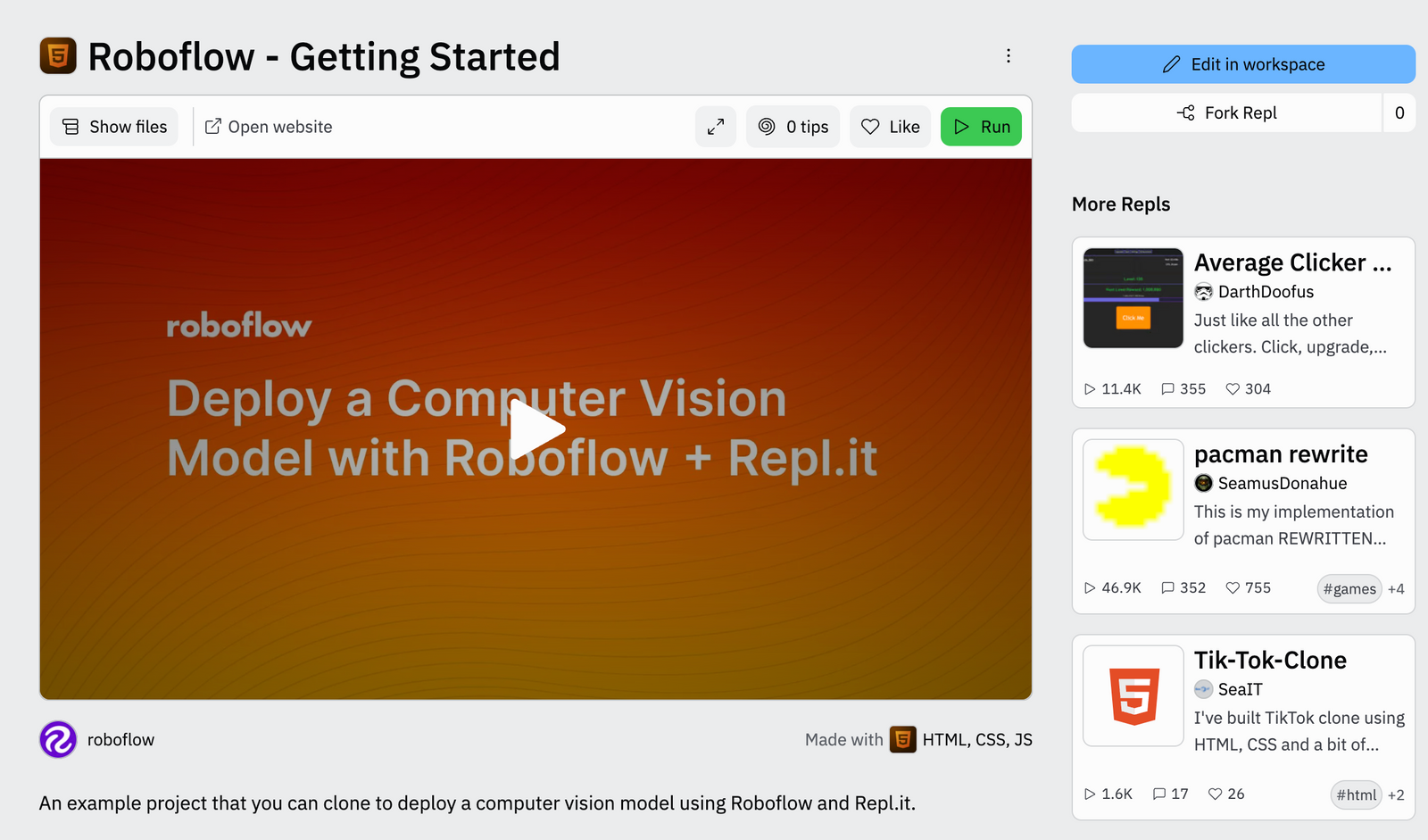 How to Deploy a YOLOv8 Model Using Roboflow and Repl.it