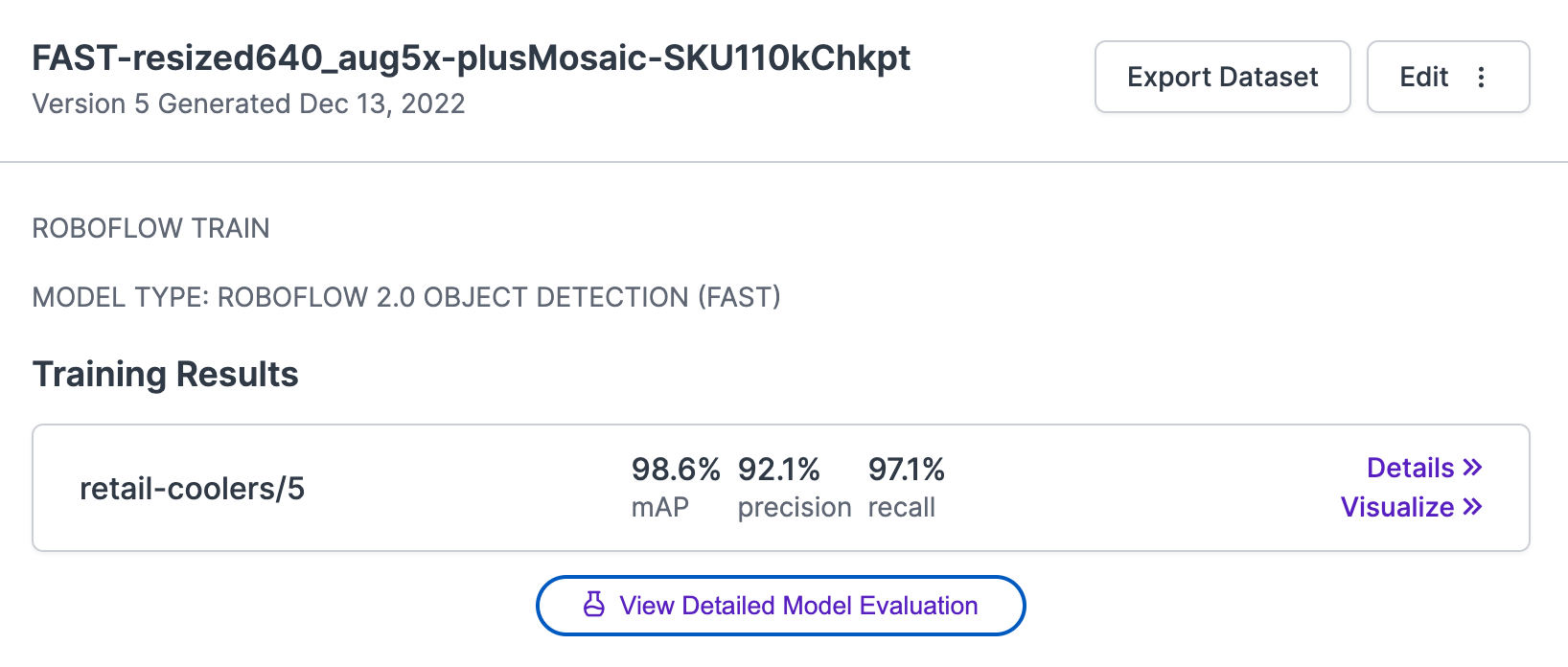 Launch: Evaluate Computer Vision Models on Roboflow