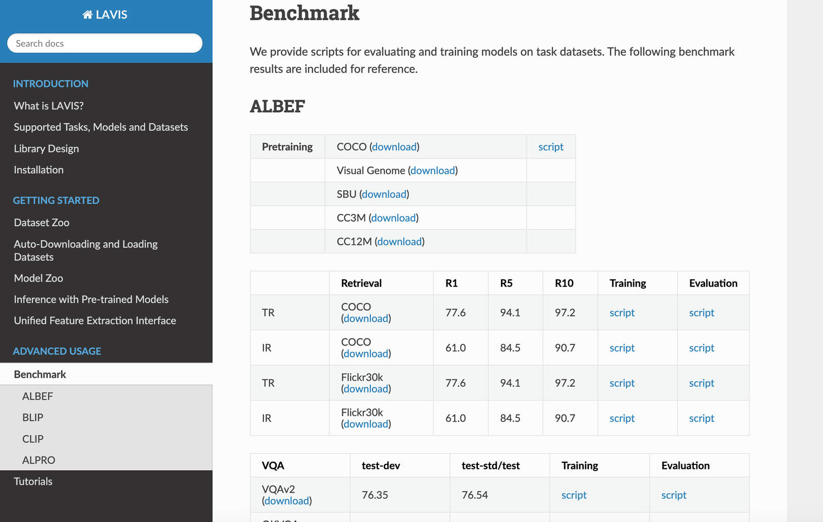 Top Multimodal Benchmark Datasets