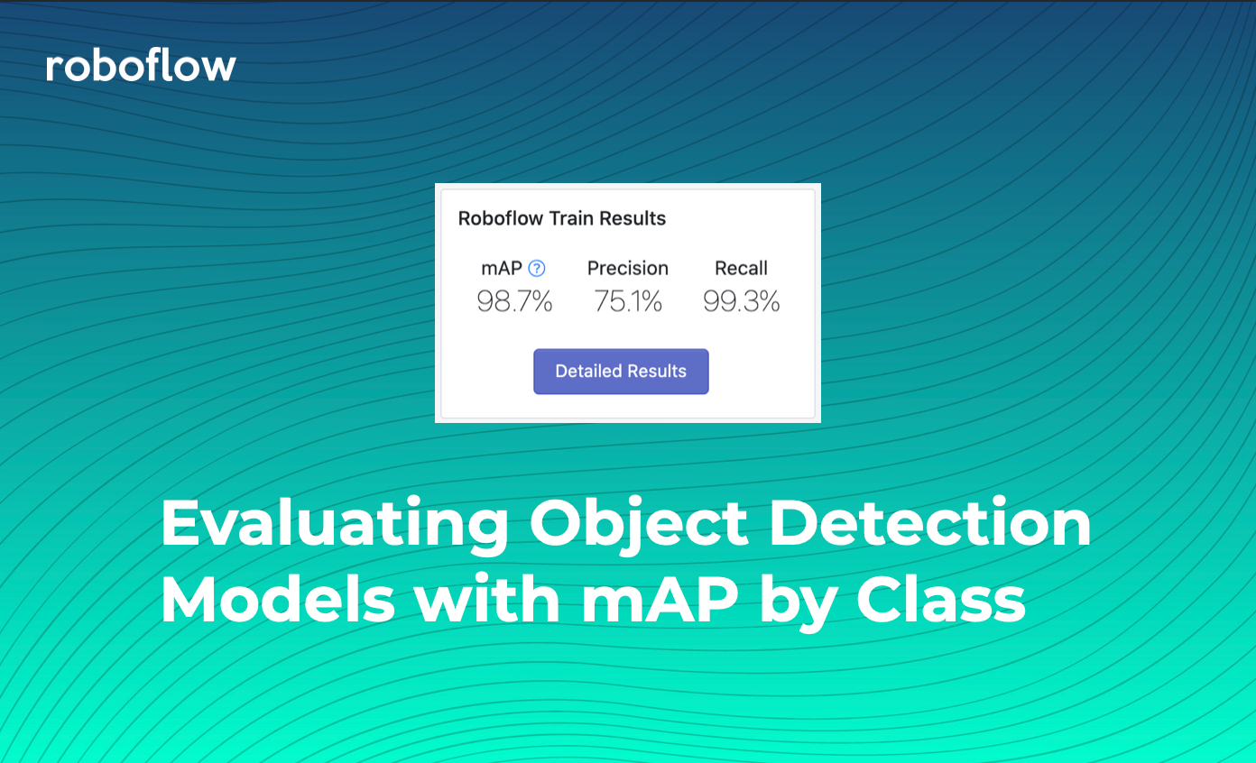 Evaluating Object Detection Models With Map By Class