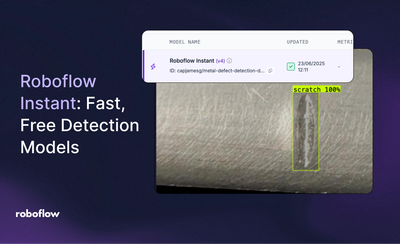 Launch: Roboflow Instant Models