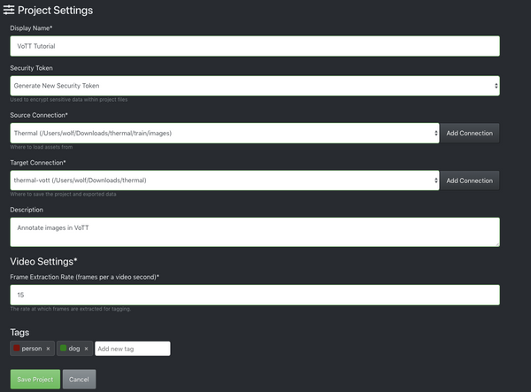 VoTT for Image Annotation and Labeling