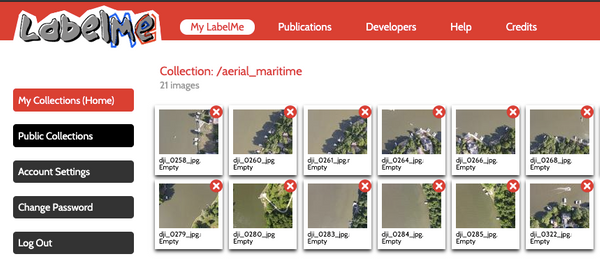 LabelMe for Image and Video Annotation