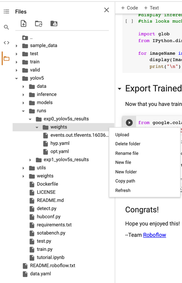 How to Save and Load Model Weights in Google Colab