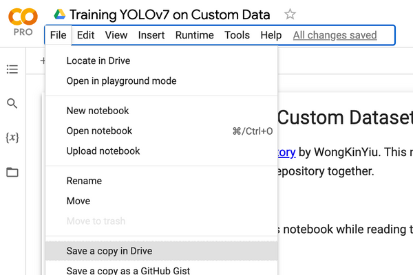 How to Train a YOLOv7 Model on a Custom Dataset