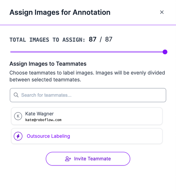 Launch: Outsourced Labeling in Roboflow