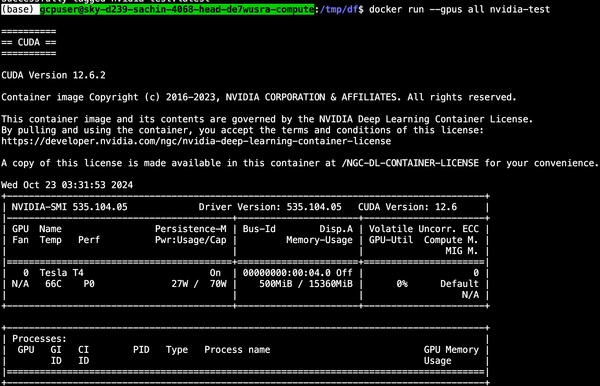 How to Use Your GPU in a Docker Container